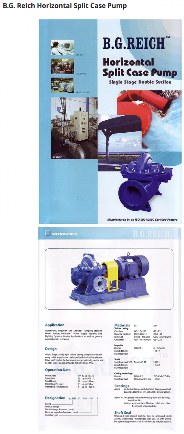 B.G.Reich Pumps - STREAMTEC INDUSTRIAL SDN. BHD.